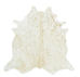 Devore Metallic Gold on Off White Cowhide Rug – Cowhide Imports